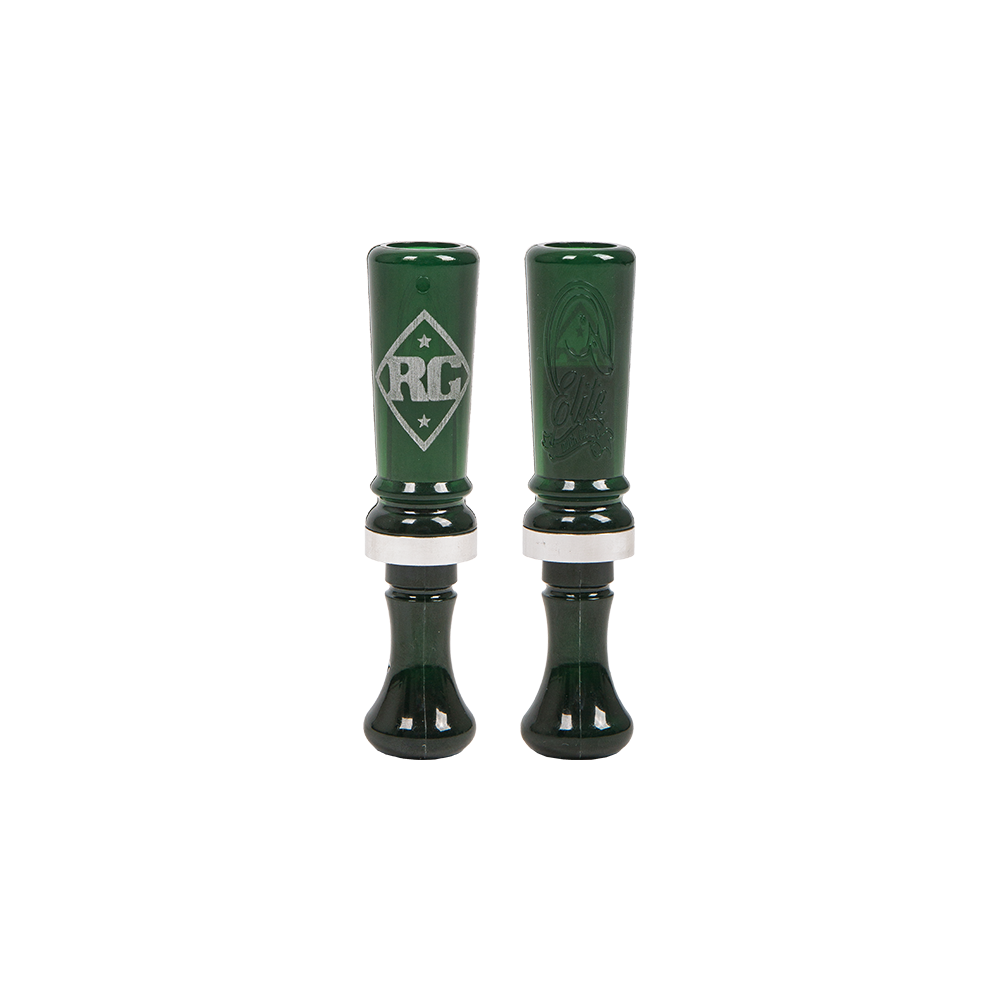 Single Reed Engraved Duck Call - Green – Riley Green
